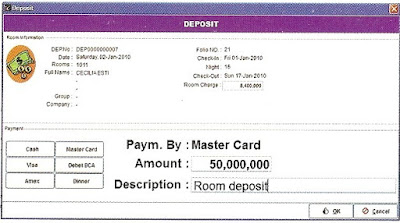 myVaristha: Front Office Cashier Modul