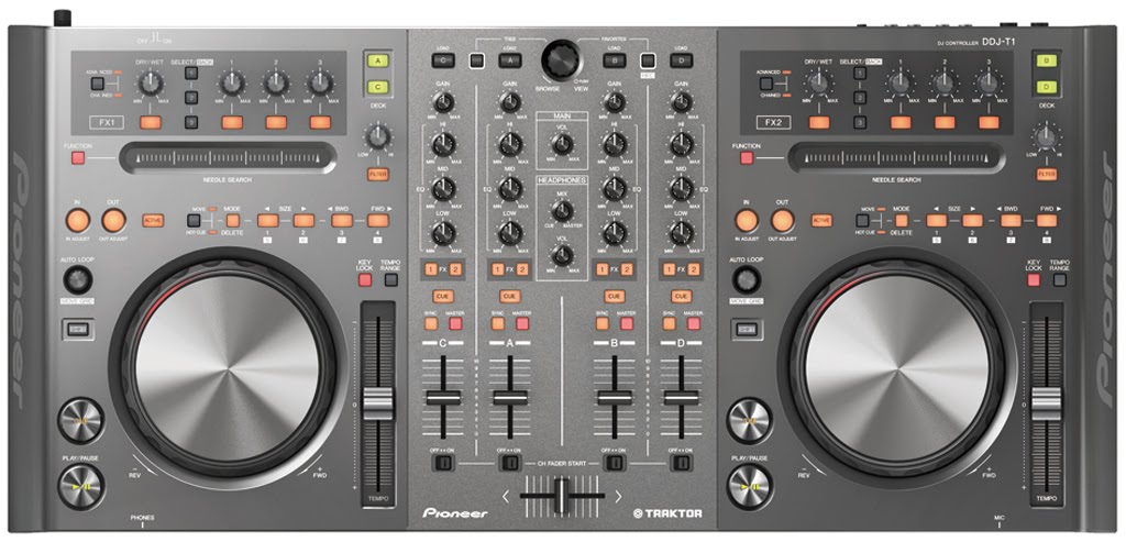 Mixer e consolle per dj controller e programmi: Pioneer DDJ S1 e DDJ T1