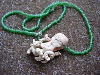 saraccino: My first octopus made out of fimo...