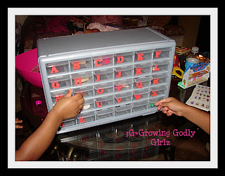 3G=Growing Godly Girlz: Our Alphabet Box
