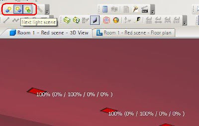 Ezzat Baroudi's Blog: DIALux Tutorial 3 RGB Color Changing Scenes