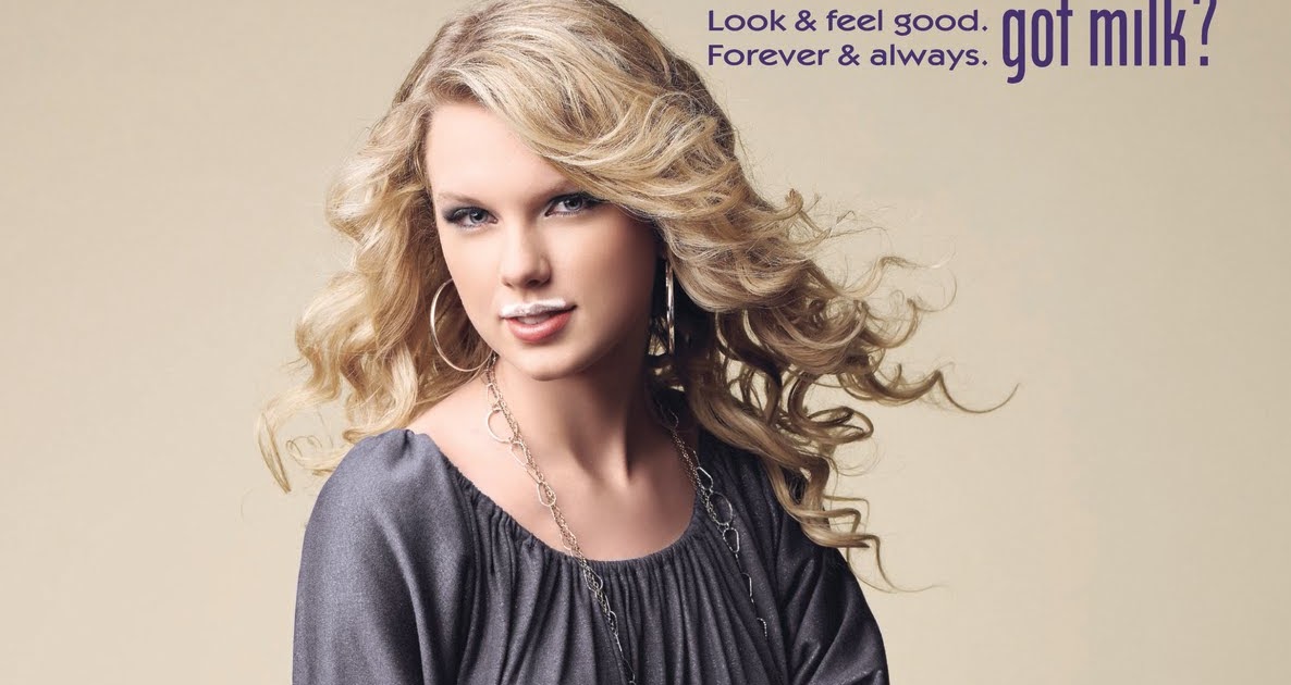 Taylor Swift Love: "Got Milk" Ads!