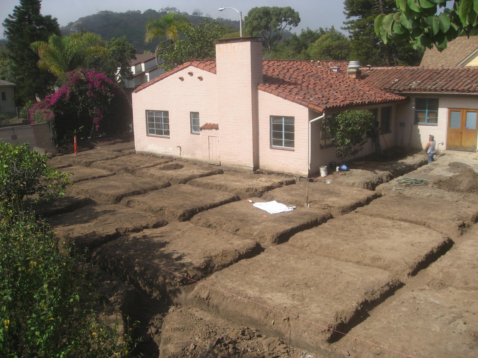 SBCGS Construction Updates: Trenches for the Foundation