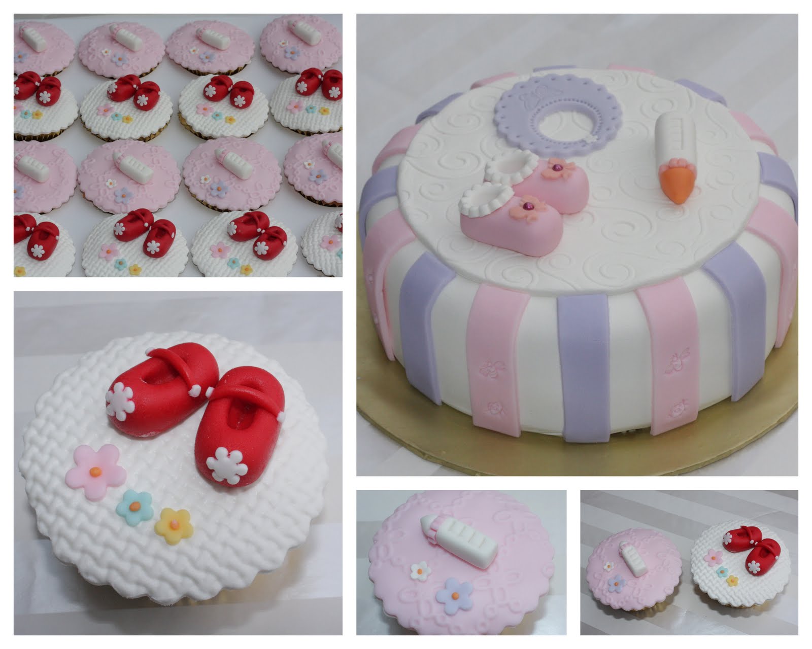 The Creative Bakers: Baby 1 Month for a Little Girl - 2010 July