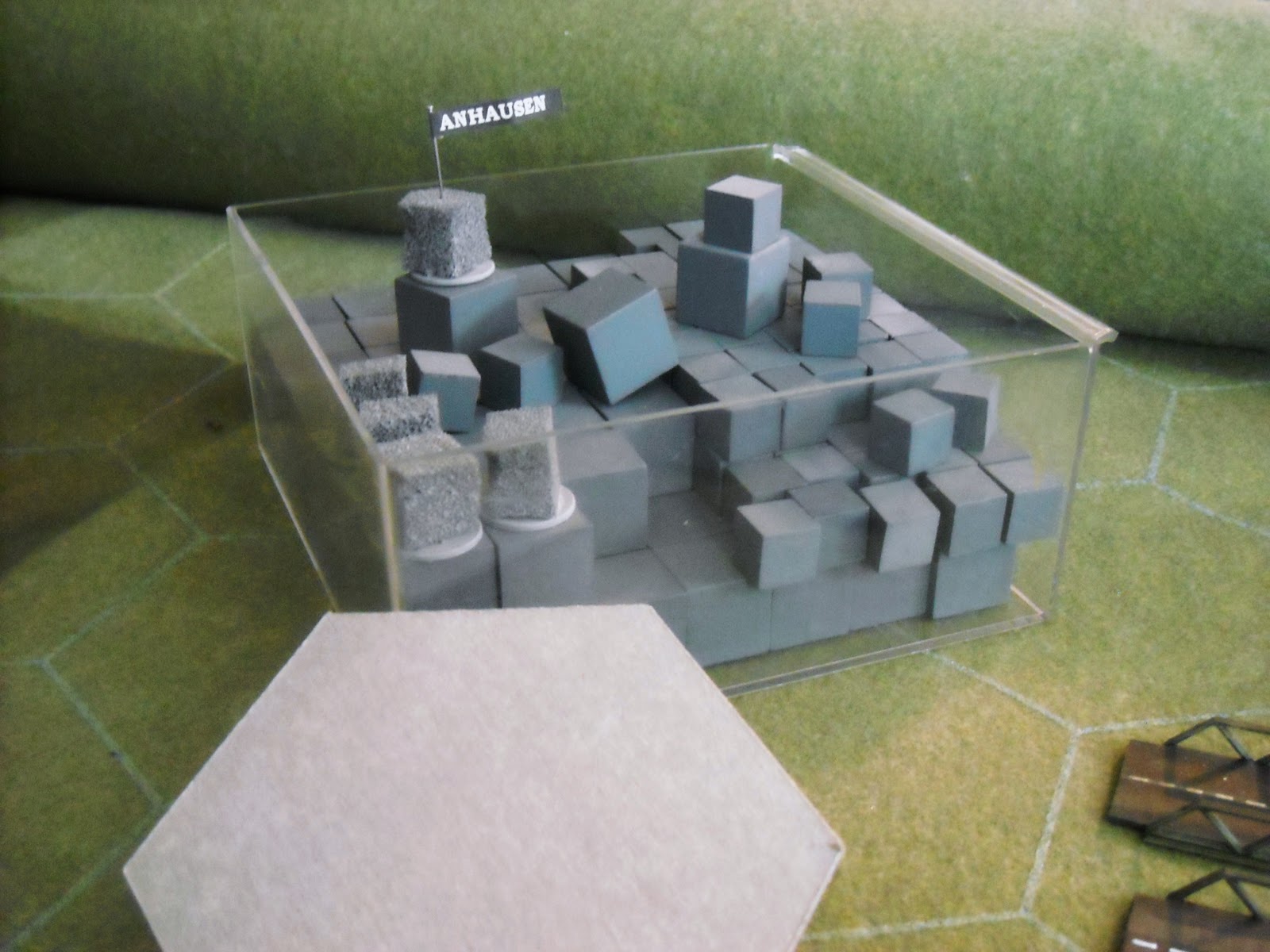 The Historical Miniaturist: Micro Armor / Board Game Conversion Terrain ...