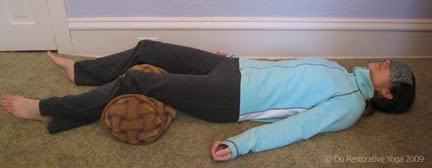 Do Restorative Yoga: Supported Corpse Pose ~ Salamba Savasana