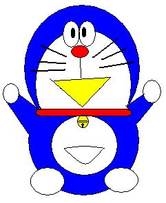 Right beside me...everything!: Drawing Simple Doraemon using Microsoft ...