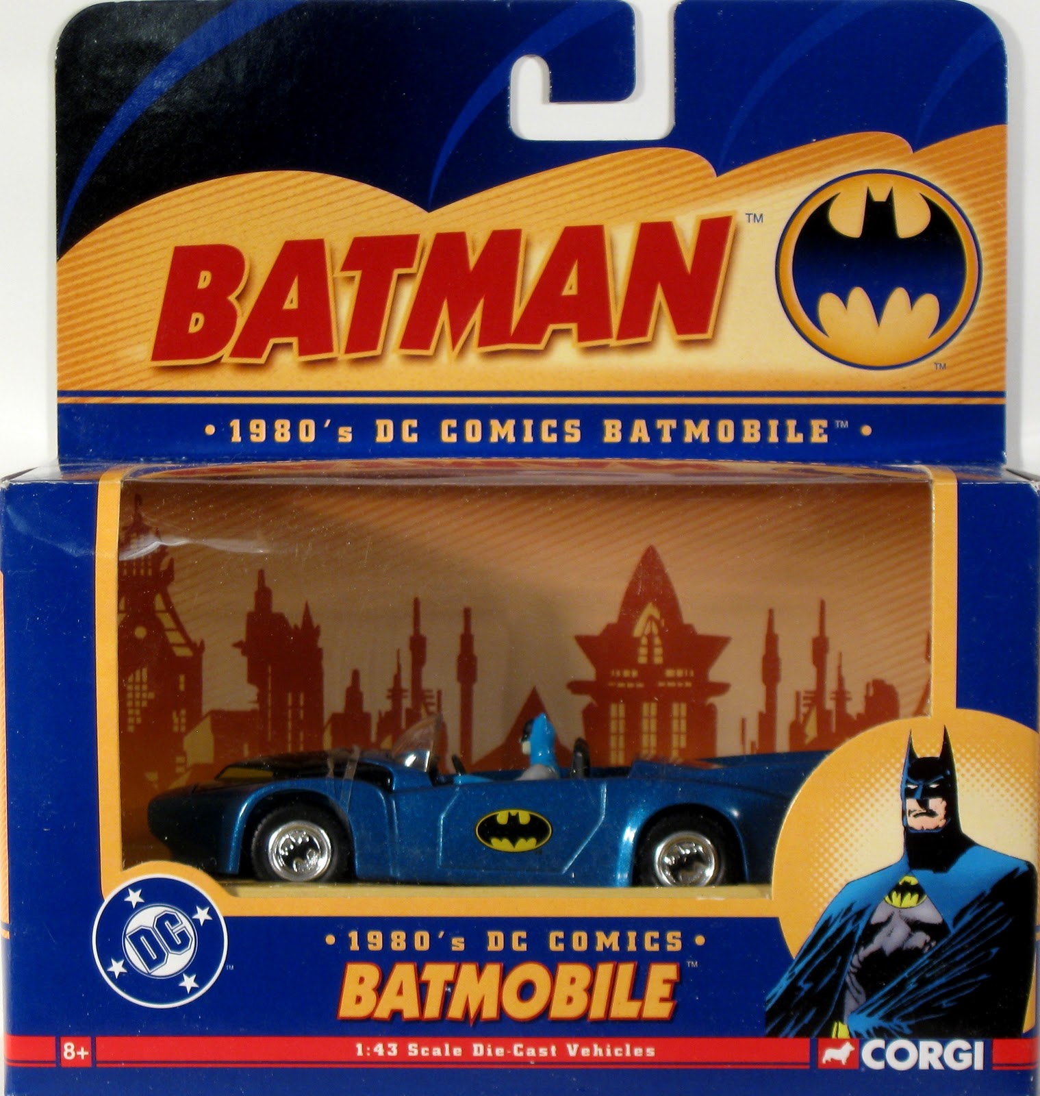 Toys and Stuff: Corgi #77307 1980s DC Comics Batmobile