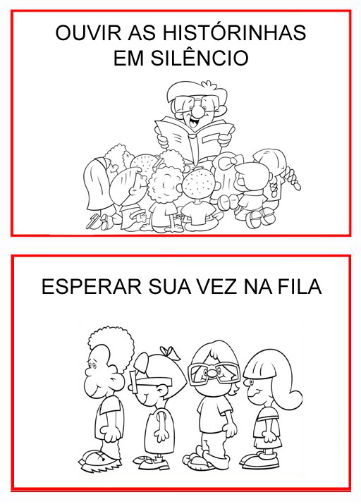 Atividades Escolares: Regras da sala