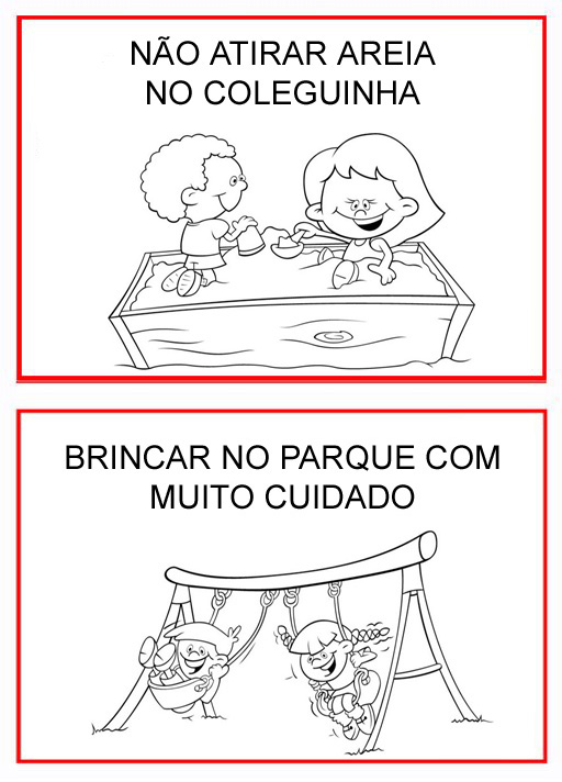 Atividades Escolares: Regras da sala