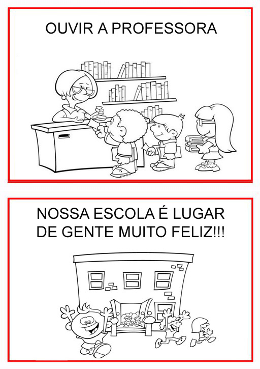 Atividades Escolares: Regras da sala