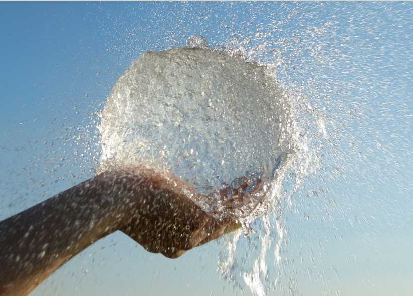 Rural Revolution: A ball of water in your hand.....