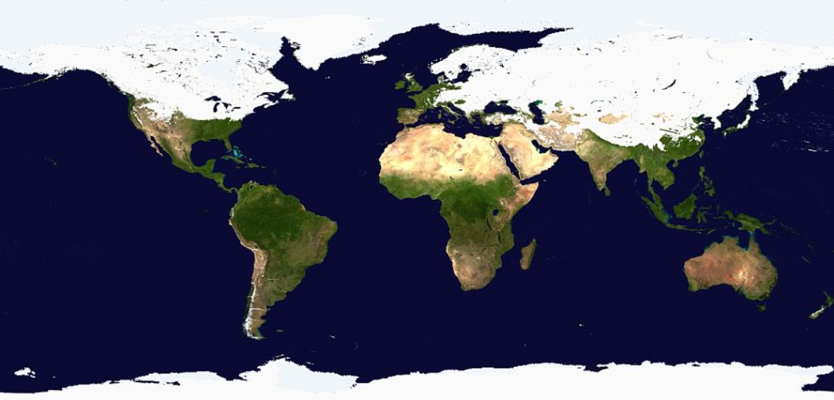Rural Revolution: World map of snow