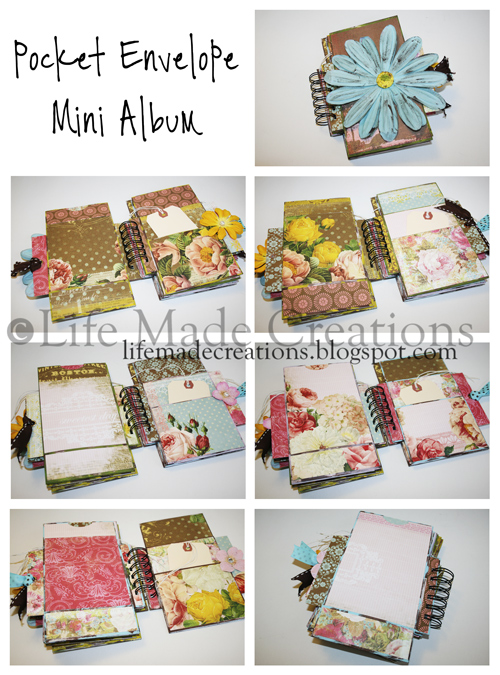 Life Made Creations: Envelope Mini Album Tutorial