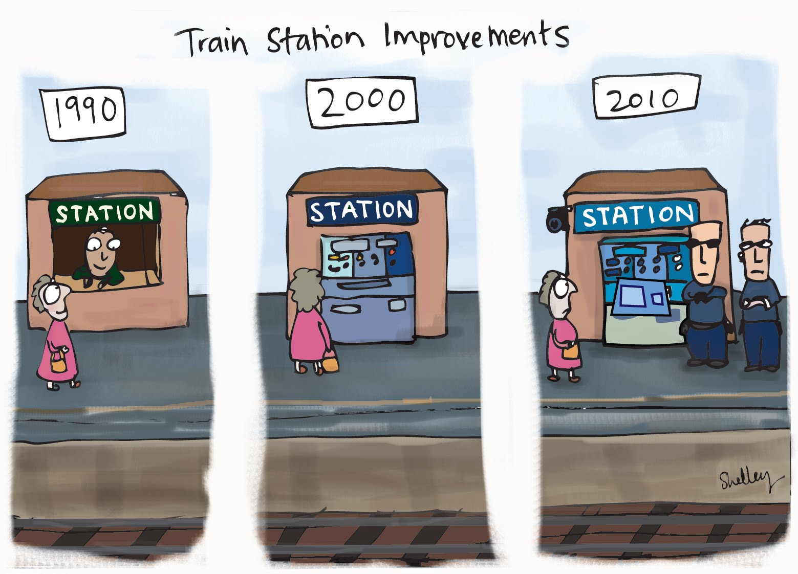 Shelley cartoons: June 2010