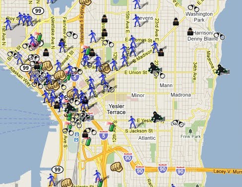 The Pacific Northwest Crime Maps