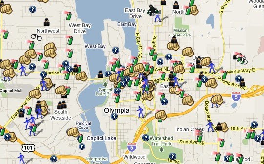 SpotCrime - The Public's Crime Map: The Pacific Northwest Crime Maps