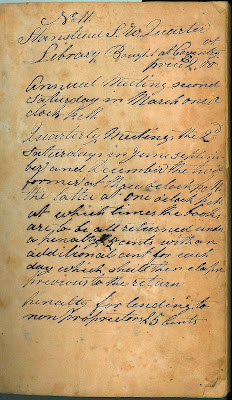 Musée Colby-Curtis Museum Blog: 19th Century Libraries in Stanstead ...