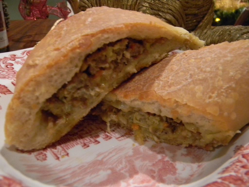 Bierocks (Sausage & Beef Stuffed Pastry)