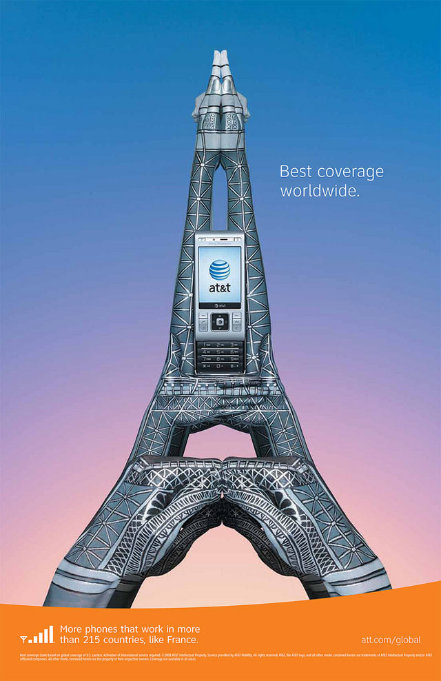 MY DAILY SOAPBOX: AT&T International Hands Advertising Campaign