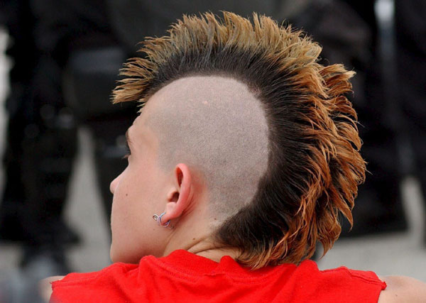 El Movimiento Punk: Estetica Punk.