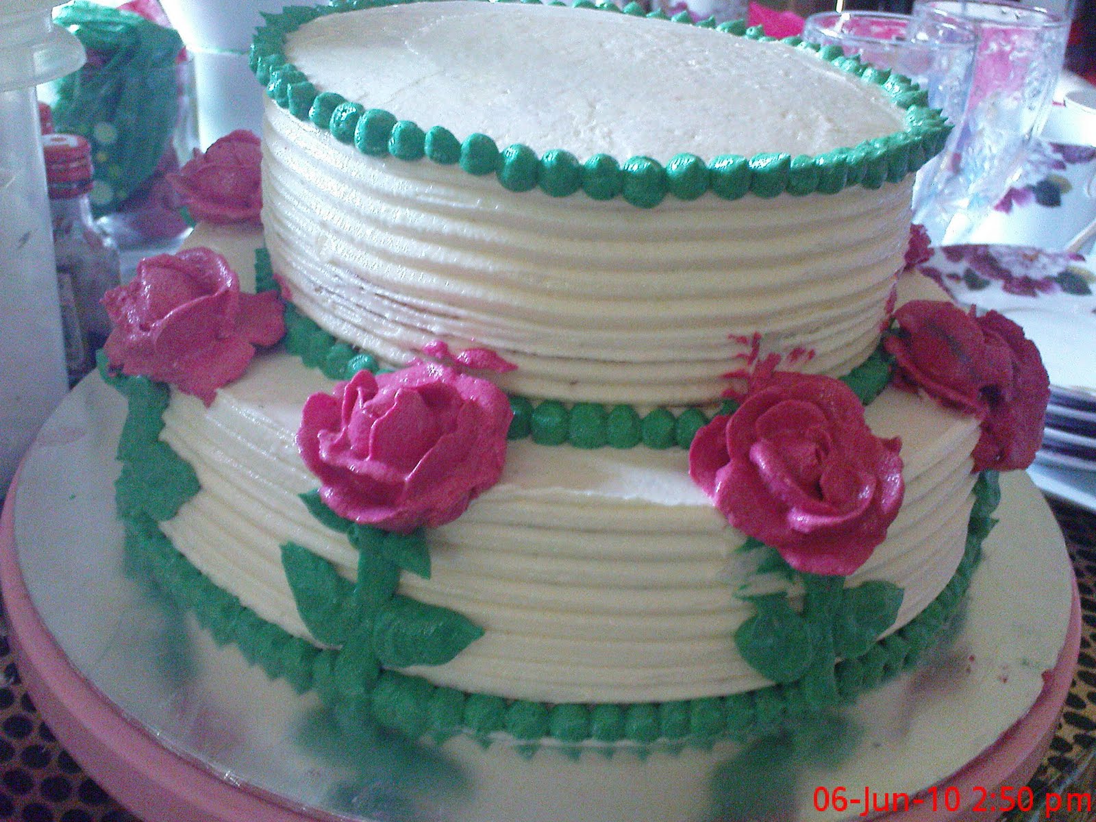 Melaka Kek Licious: KEK BUNGA-BUNGA