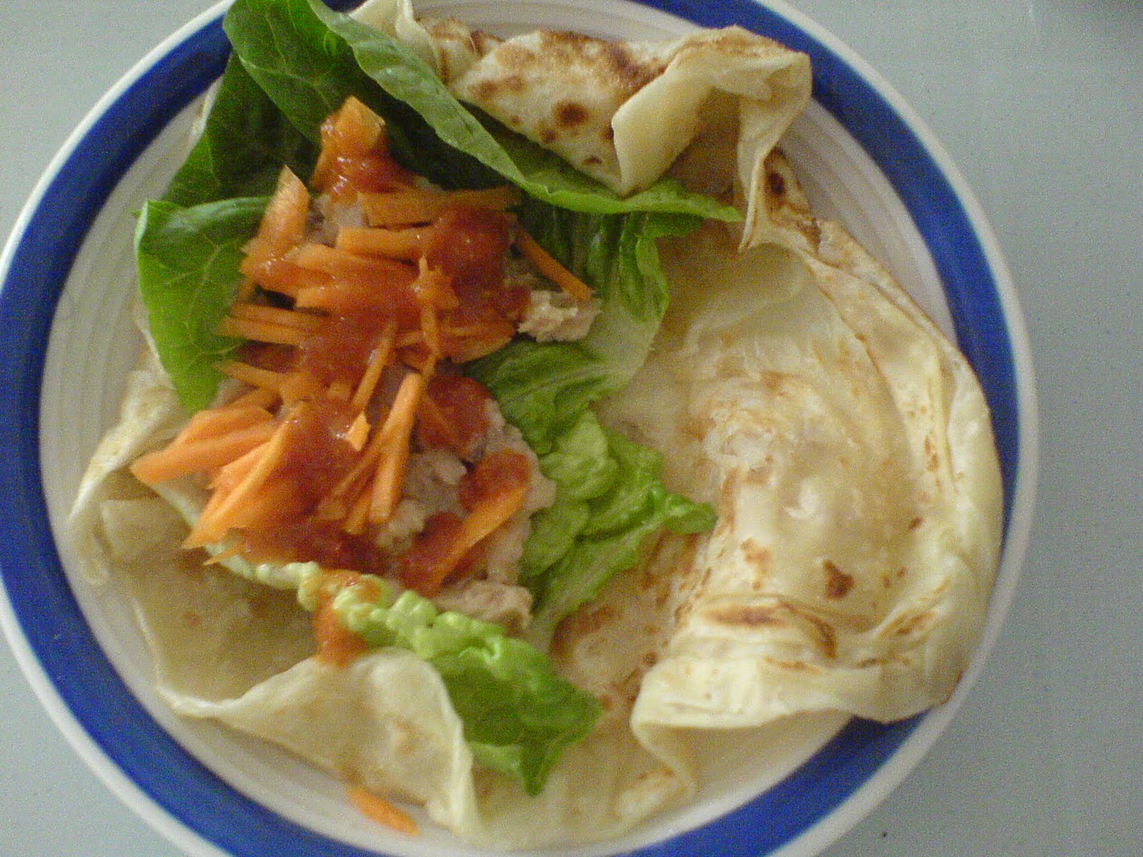 For thE PrinCe & thE PrinCesS: Roti Canai Western Wrap