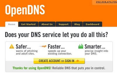 Open DNS : Speed up your Internet ! - Tech Quark