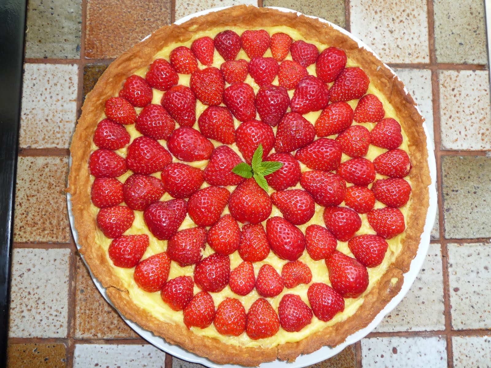 Tarte aux Fraises