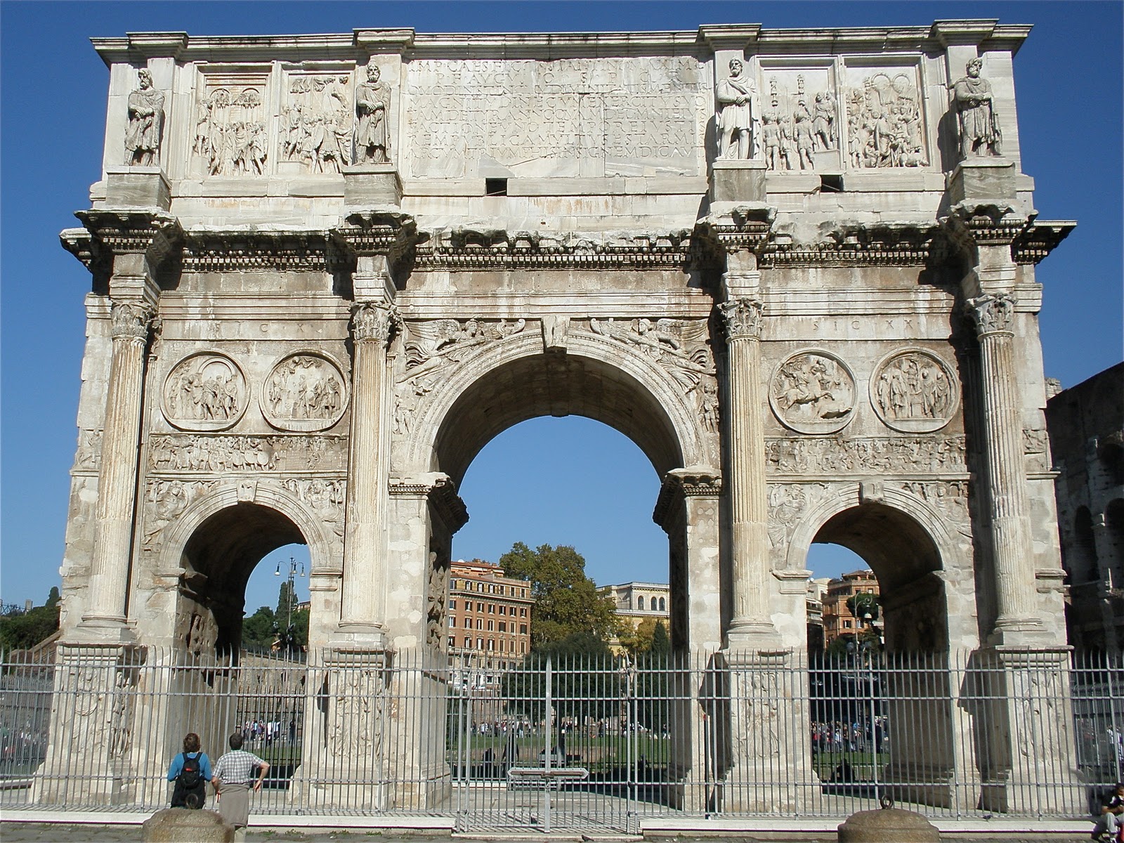 guttae: Arch of Constantine, Rome