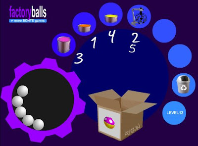 Game Walkthroughs (Oyun Çözümleri): Factory Balls 1 Walkthrough