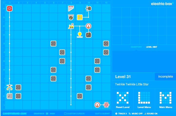 Game Walkthroughs (Oyun Çözümleri): Electric Box 2 Walktrough