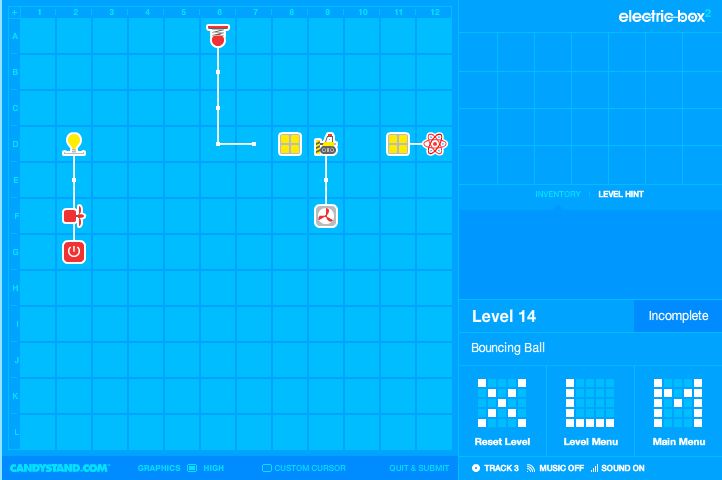 Game Walkthroughs (Oyun Çözümleri): Electric Box 2 Walktrough