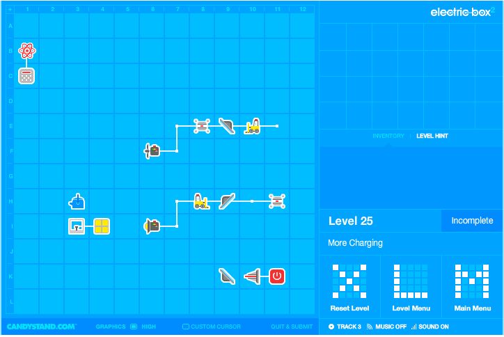 Game Walkthroughs (Oyun Çözümleri): Electric Box 2 Walktrough