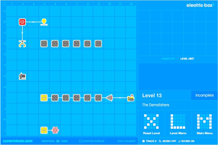 Game Walkthroughs (Oyun Çözümleri): Electric Box 2 Walktrough
