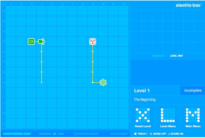 Game Walkthroughs (Oyun Çözümleri): Electric Box 2 Walktrough