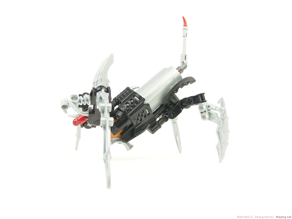 LEGO Hero Factory MOC: Anansi mobile gun drone