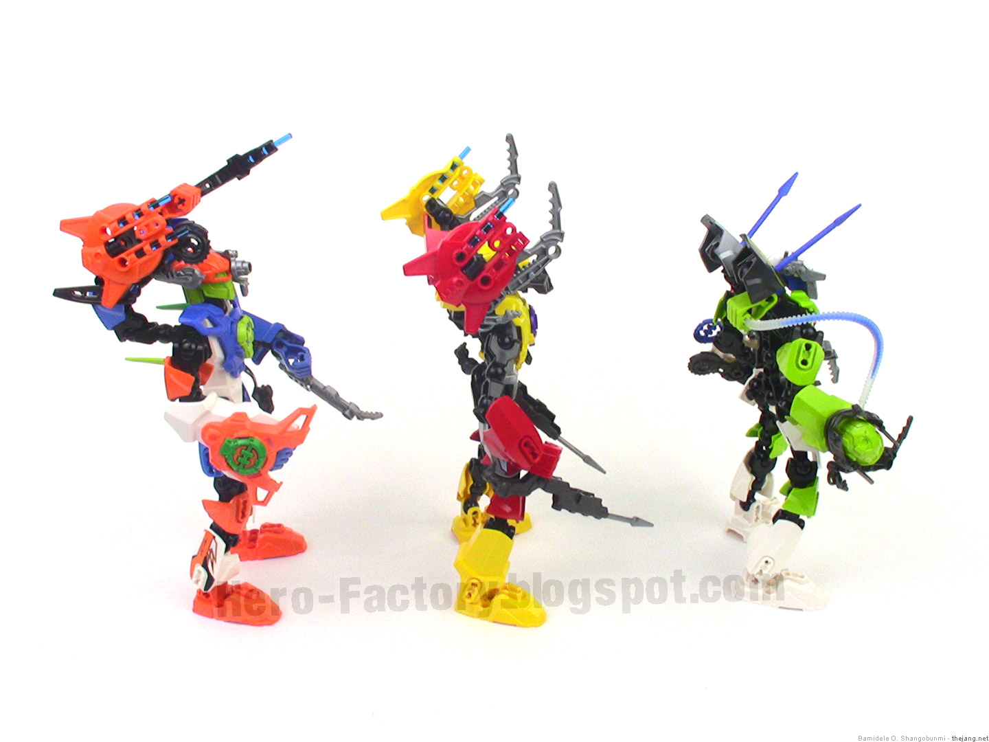 Lego Hero Factory 2011 video reviews -- Hero combiners