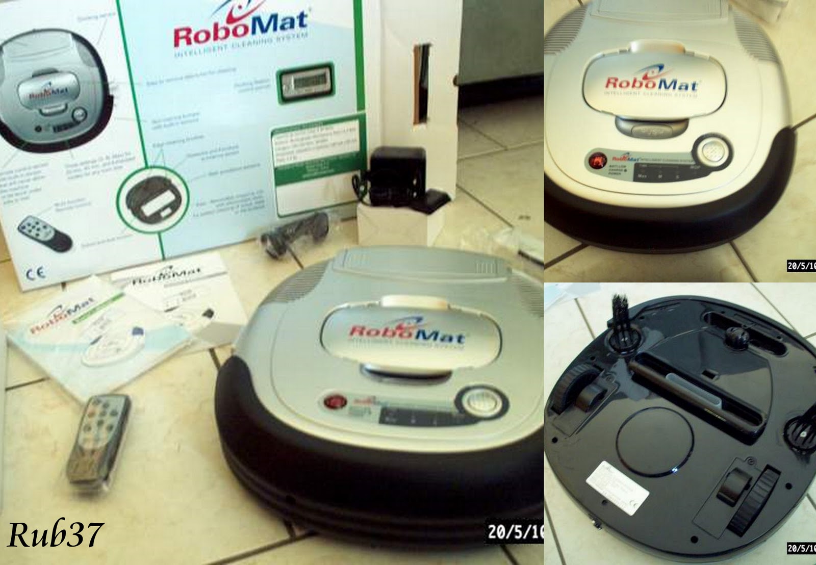 RUBIS 37: Robot aspirateur automatique NEUF à 150€