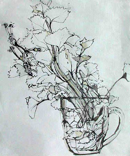 Jacobs Studio: Ink wash samples....