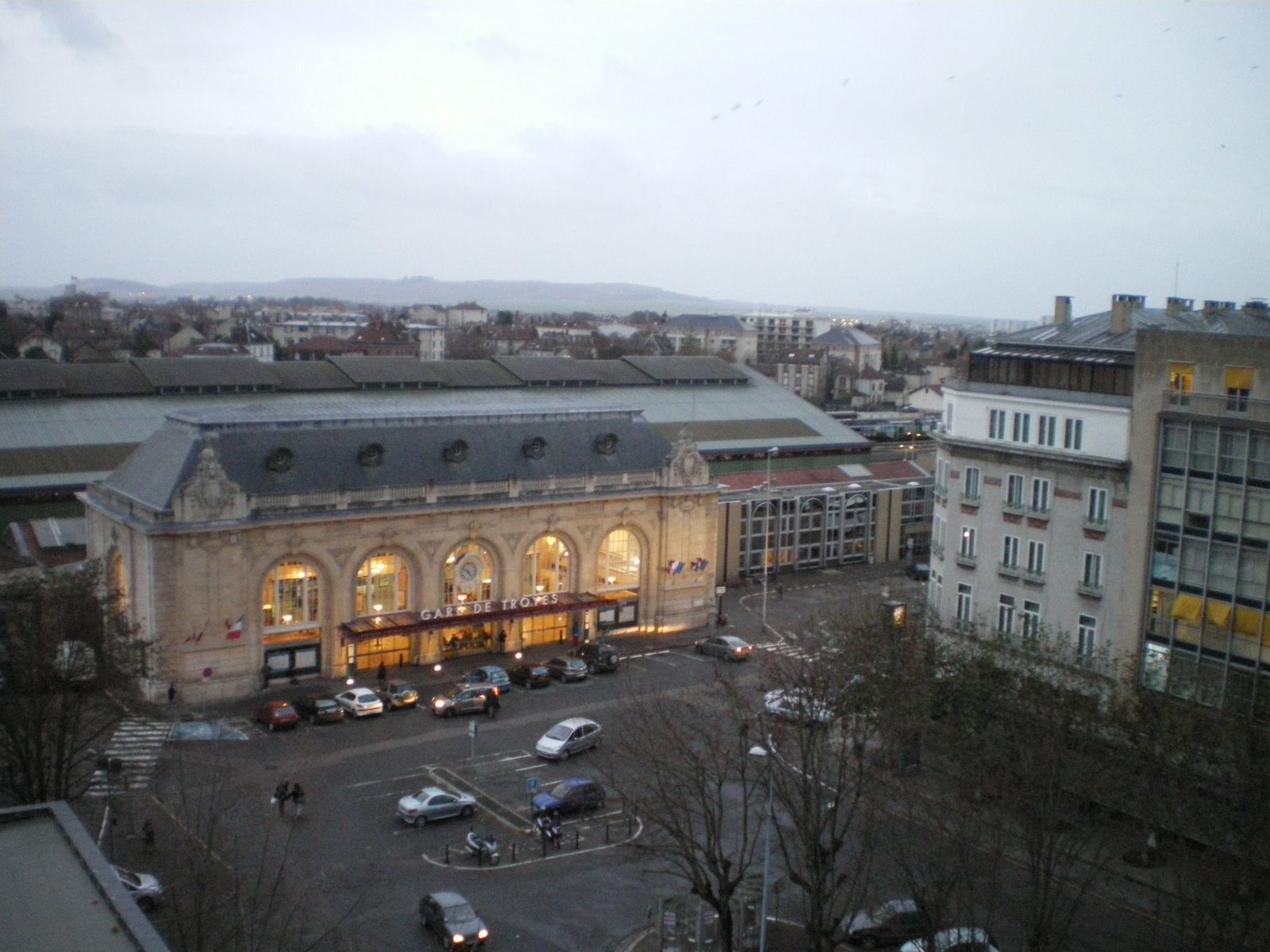 Troyes-en-Champagne: La gare de Troyes 1903-2009