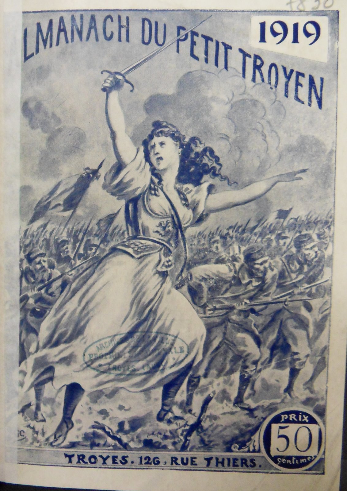 Troyes-en-Champagne: Almanach du Petit Troyen - premières de couverture