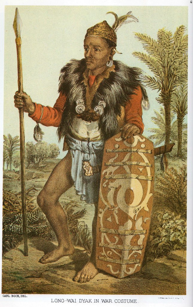 penantongtana: THE HEAD-HUNTERS OF BORNEO - CARL BOCK (1849-1932)