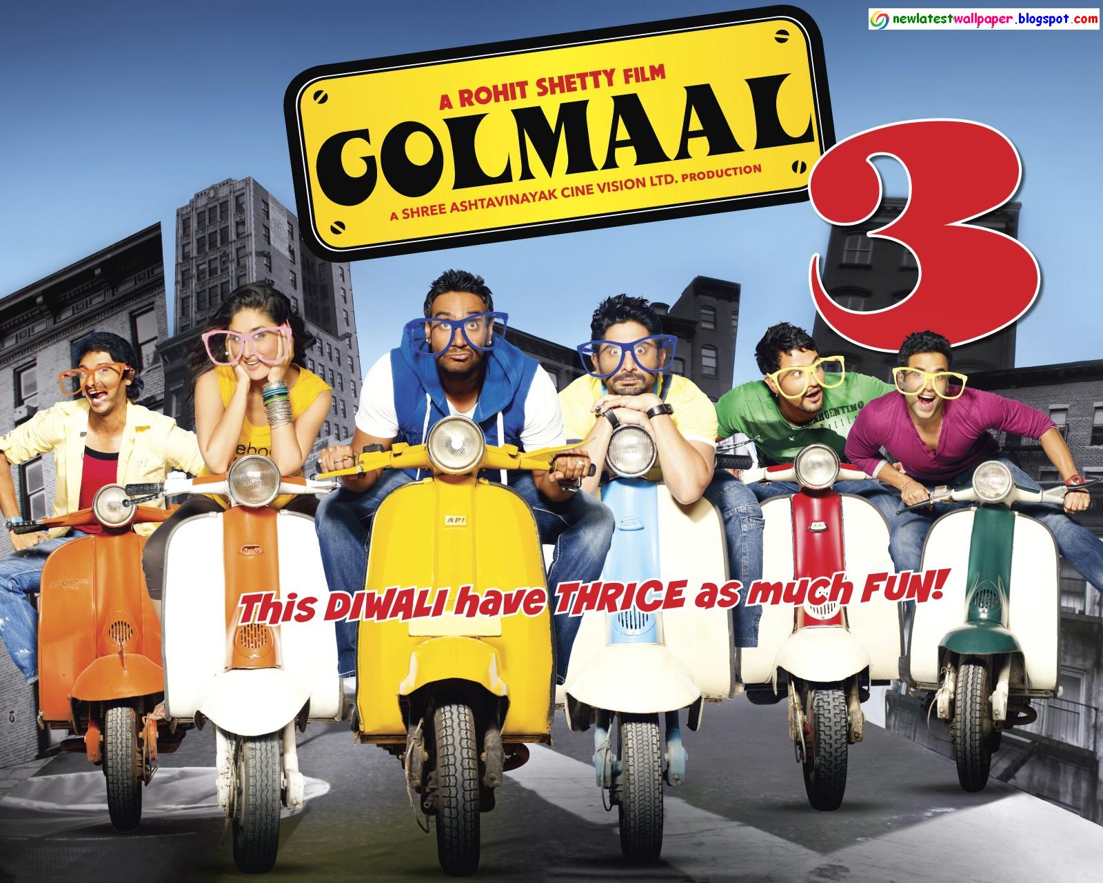 Golmaal 3 Movie Wallpapers Latest Stills,Posters,Story,Trailer | Latest ...