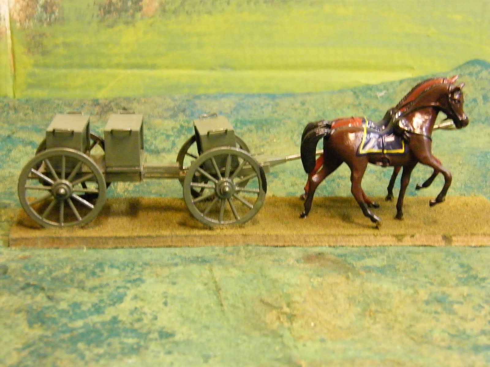 Chris' Miniature Wargaming: Heliograph Team and Caisson