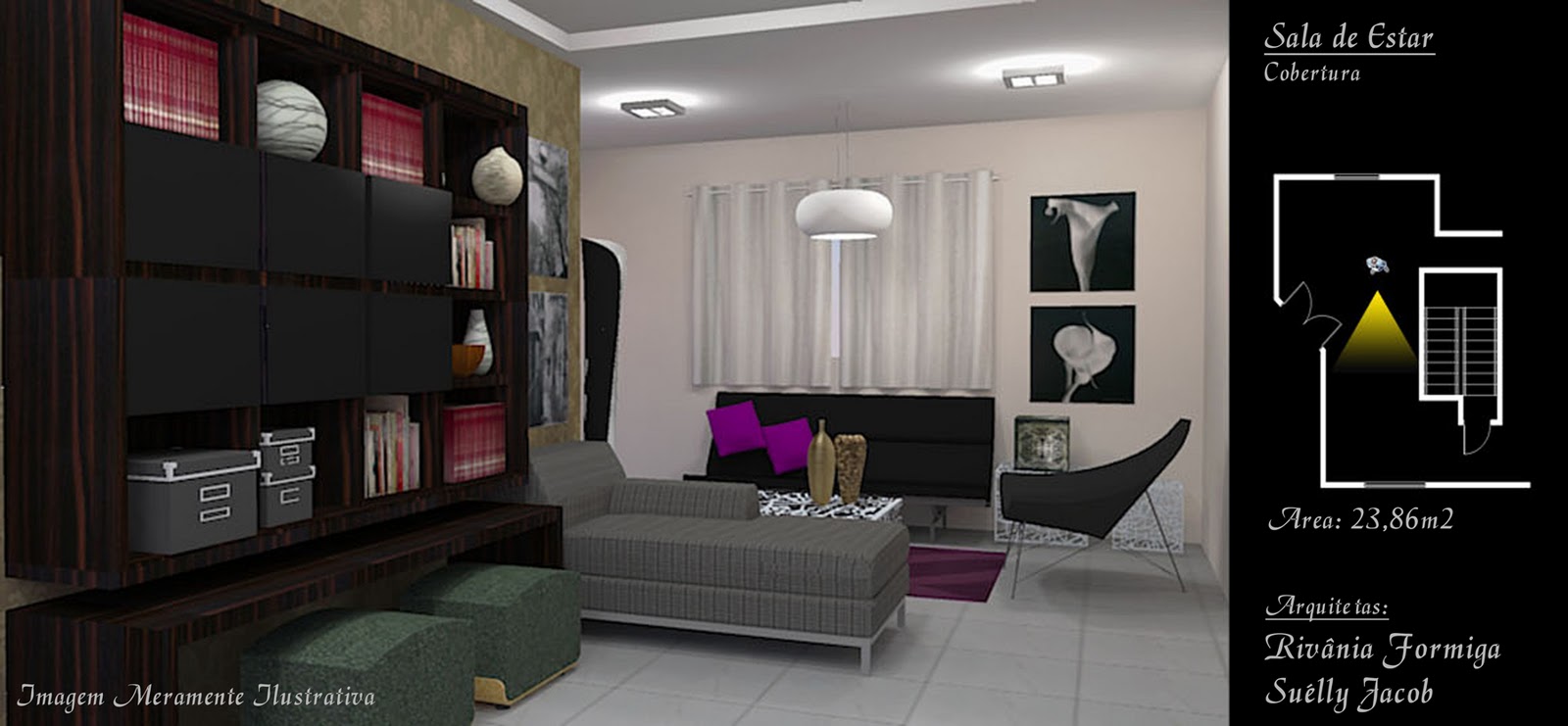 Linnea Arquitetura & Interiores: Residencial Jeová Jirê III - Modelagem ...