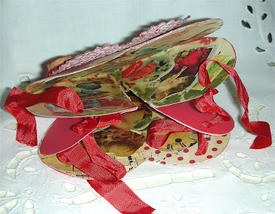 Her Creative Spirit: Folding Heart Card Tutorial