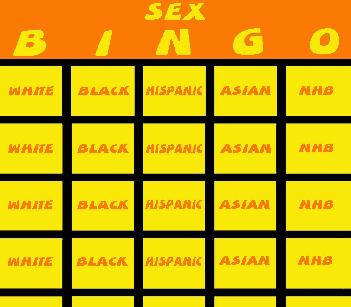 My Life Selling Comedy Tickets Sex Bingo Card