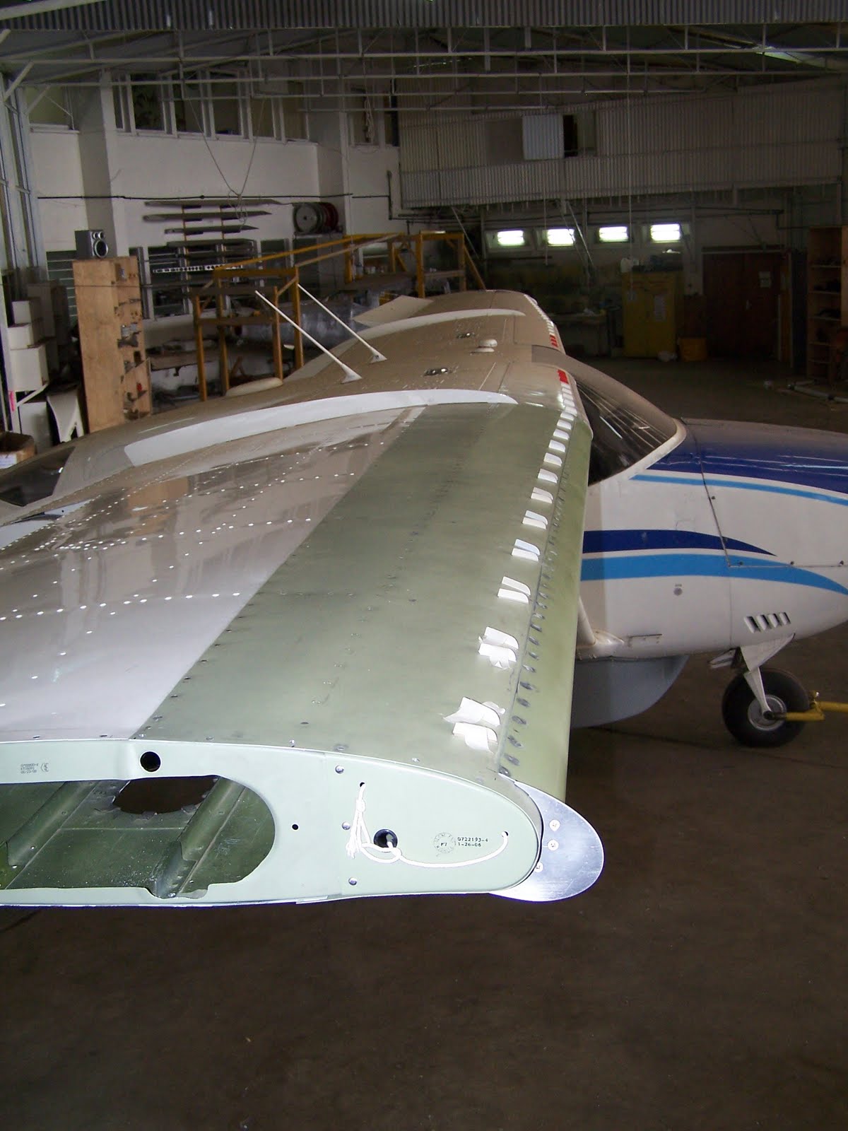 Project 206: Leading Edge Repair, Cessna 206
