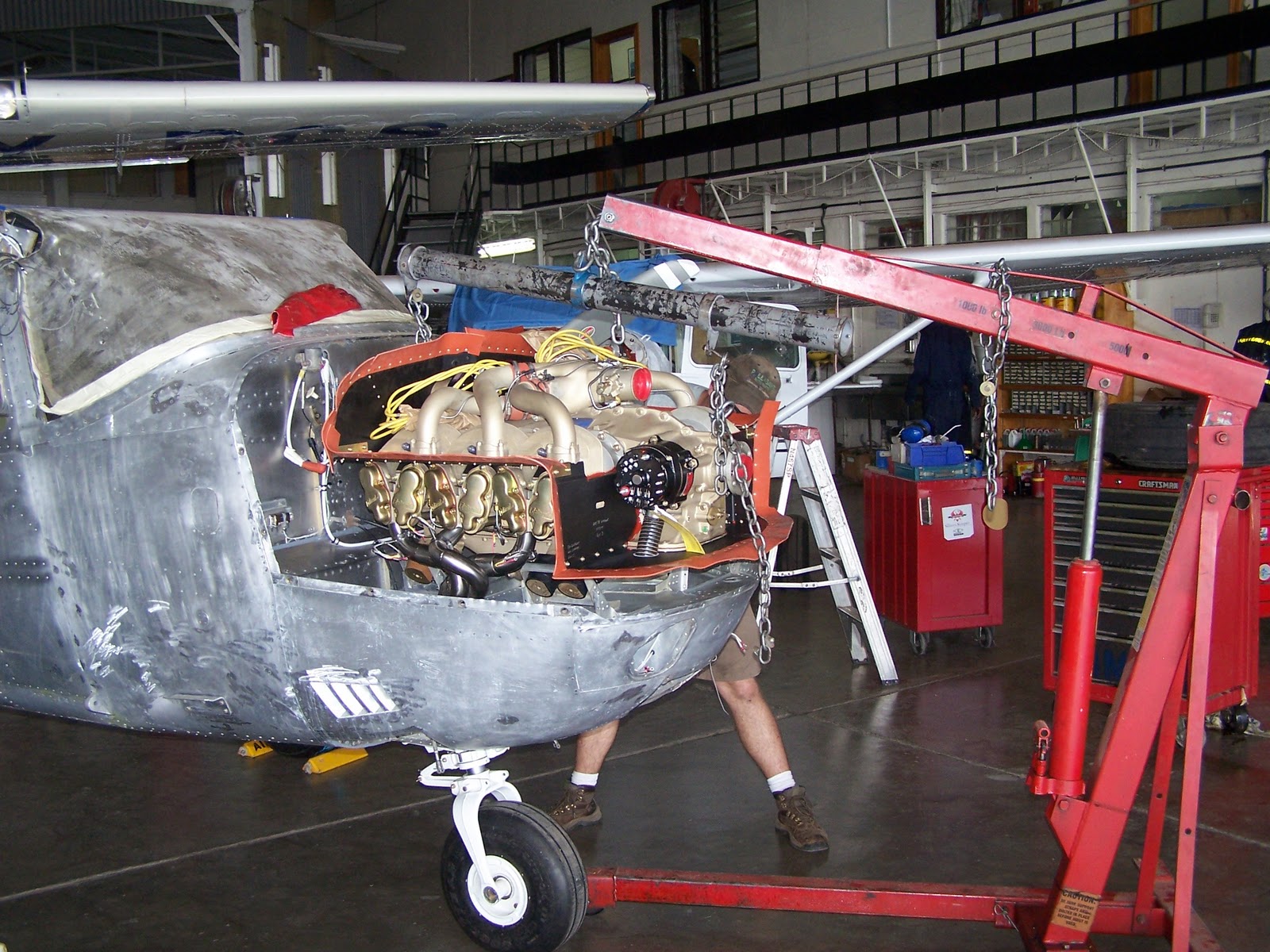 Project 206: Installation of IO-550-N into 5Y-CMA, Cessna 206...